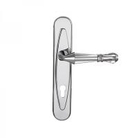 China Venice Classic Brass Door Lock Handles For Front Entrance Door for sale