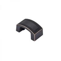 China Zinc Alloy Kitchen Cabinet Door Handles ASB American Black Color for sale