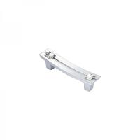 China Modern Zinc Alloy Chrome Cabinet Handles Anti Scratch Pull Handles for sale