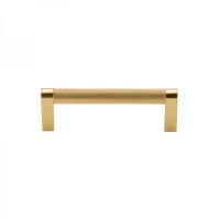 China Brass Cabinet Hardware Door Pull Handles With MPOV Finish for sale