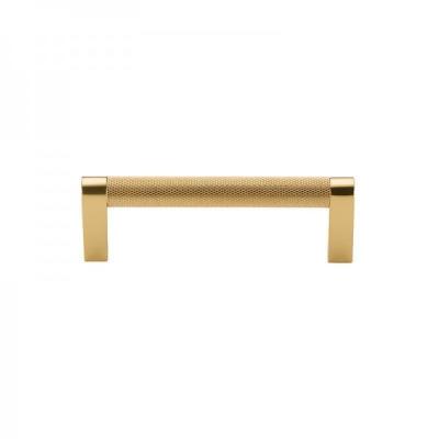 China Brass Cabinet Hardware Door Pull Handles With MPOV Finish for sale