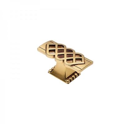 China Classical Round Brass Drawer Knobs Wardrobe Door Pulls Home Decoration for sale