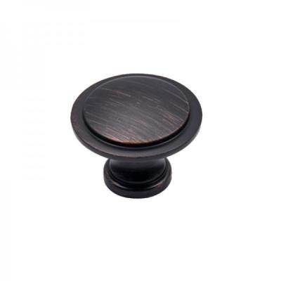 China Furniture Round Brass Cabinet Knobs Pull Hands Corrosion Resistant for sale