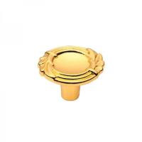 China GP Ternary Gold Color Zinc Alloy Round Door Handles Decorative for sale