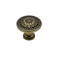China Antique Bronze Zinc Cabinet Handles Drawer Knobs Furniture Hardware for sale