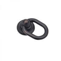 China BAC Ancient Black Zinc Cabinet Handles Cupboard Door Knobs Modern for sale