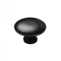 China CD7759 Zinc Alloy Black Cupboard Knobs Round Drawer Pulls for sale