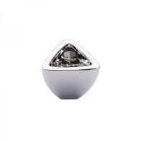 China Modern Type CR Chrome Privacy Door Knobs Brass Cupboard Handles for sale
