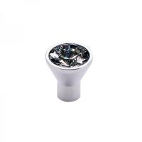 China Chrome Premium Solid Brass Pull Handles Round Door Knobs for sale