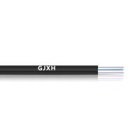 China Singlemode 2 Core Fiber Drop Cable HXCOWO Indoor Fiber Optic Cable for sale