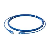 China Fiber Type Single Fiber Single Mode Armored Patch Cord SC-UPC/SC-UPC Blue 9/125um for sale
