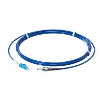 China SM LC/UPC to ST/UPC Simplex Armored Fiber Optic Patch Cord Easy and Quick Installation for sale