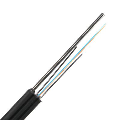 China 1 Core 2 Core 4 Core 2km Length Outdoor Fiber Optic Cable for Drop Cable on Plywood Drum for sale