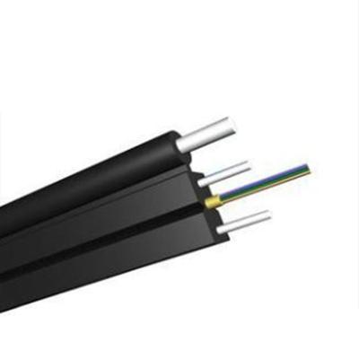 China PE Jacket 4 Core GJYXCH FTTH Fiber Drop Cable for Outdoor Networking Made in Dongguan and Customizable for sale