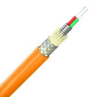 China Bundled Spiral Indoor Outdoor Armored Fiber Customized Tactical Multimode Fiber for sale