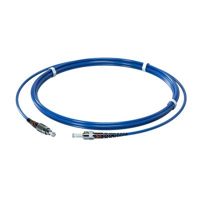 China 1 PVC FTTH Jumper FC/UPC To ST/UPC Single-Mode 1 Core Armored Fiber Optic Patch Cord for sale