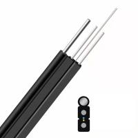 China 1F Customized Color Figure 8 Self-supporting Bow-type GJYXCH FTTH Flat Drop Outdoor Fiber Optic Cable for sale