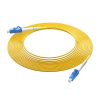 China Customized Lengths LC-LC APC/UPC Single Mode Simplex Armored Fiber Optic Cable Patch for sale
