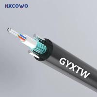China Customized 4 Core Outdoor Armored Fiber Optic Cable G652D G657A for sale