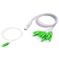 China 1x4 1x8 1x16 1x32 Fiber PLC Splitter For FTTH Singlemode Optical Cable 2.0mm SC APC for sale