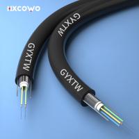China GYXTW Armoured Fiber Optic Cable HXCOWO Singlemode Self Supporting for sale