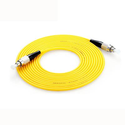 China HXCOWO 1m 10m FC-FC 2.0mm 3.0mm LSZH PVC OFNR SM G652D G657A1 G657A2 OS2 9/125um Fiber Optic Cable Patch for sale