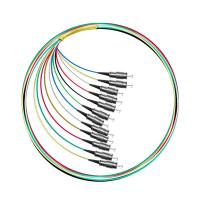 China Singlemode 0.9mm Fiber Optical Pigtail FTTN FTTX HXCOWO UPC APC Simplex FC for sale
