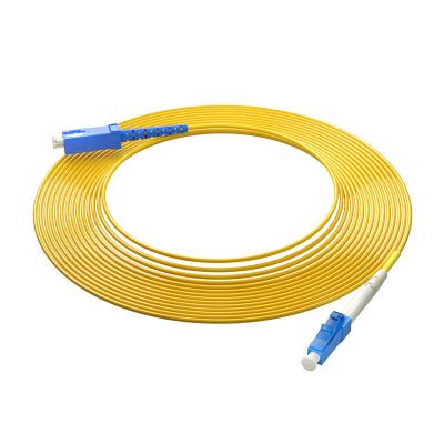 China HXCOWO Supply Fiber Optic Patch Cord SC/UPC-LC/UPC SM SX 3.0mm LSZH for Your Requirement for sale