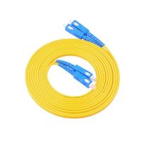 China PVC LSZH HXCOWO FTTH 1.6mm 2mm 3mm Duplex SC UPC Jumper 1.5m 3.5m Armored Fiber Optic Cable Patch for sale