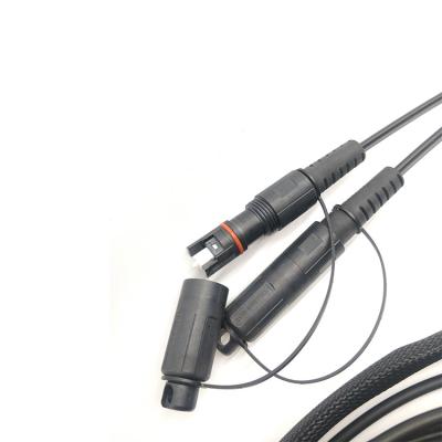China Armored Tube IP67 SC APC SM Fiber Patch Cord For FTTA FTTH BBU RRU Cable for sale