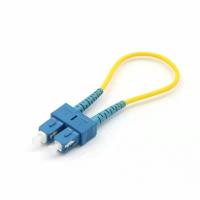 China LC SC UPC APC MM Fiber Optical Loopback Fiber Adapter Connectors for sale