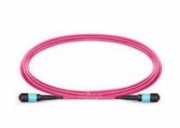China MTP/MPO -0M4 Trunk Fiber Patch Cable For High Density Wiring System for sale