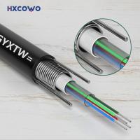 China 144 Core G652D Armored Fiber Optic Cable with Corrosion Resistant and Low Loss for Telecom Communication for sale