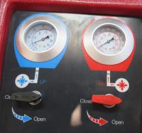 China Automotive LCD Display AC Refrigerant Charging Machine for sale
