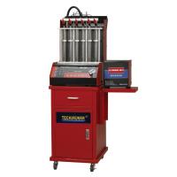 China Fuel Injector Tester Ultrasonic Auto Fuel Injector 6 Nozzle Cleaner For Vehicle for sale
