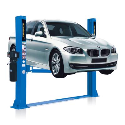 China Gantry Design 4T 2 Post Car Lift Connect On Bottom for sale