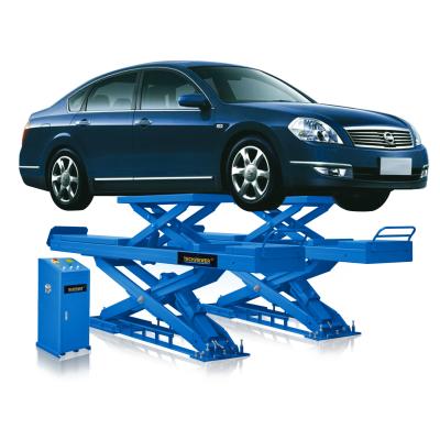 China Hydraulic 3.5 Ton Scissor Alignment Lift Double Level Big Scissor Lift for sale
