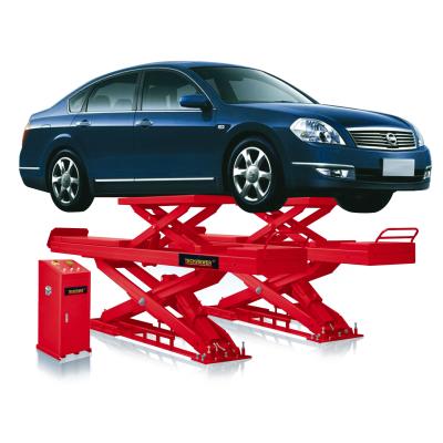 China Scissor Alignment Car Lifting Machine Wheel Aligner Scissor Auto Car Scissor Lift for sale