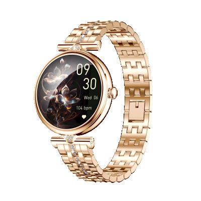 China Support OEM & ODM | 1.28-inch AMOLED Display Ladies Smart Watch with Bluetooth 5.2 Call and All-Day Health Tracking for sale