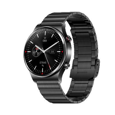 China Support OEM & ODM | Metal Frame Round Smart Watch with BT5.1 Calling IP67 Waterproof and 1.28-inch IPS Display for sale