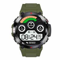 China Support OEM & ODM | AK45 Rugged Outdoor Tactical Smart Watch with BT5.1 Bluetooth Call, IP67 Waterproof and 400mAh Battery for sale