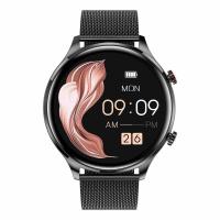 China Support OEM & ODM | Slim Metal Ladies Smart Watch with BT5.1 Bluetooth Calling IP67 Waterproof and 1.32-inch IPS Touch Screen for sale