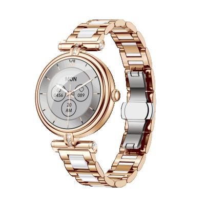 China Mini Slim Diamond Ladies Smart Watch with IP67 Waterproof BT5.0 Bluetooth Calls and 1.09-inch IPS Display for sale