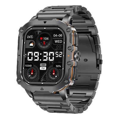 China Support OEM & ODM | Tactical Smart Watch with 1.952-inch AMOLED HD Screen, All-Day Health Tracking, and IP67 Waterproof for Outdoor Enthusiasts for sale