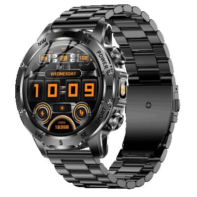 China Support OEM & ODM | IP68 Waterproof Tactical Smart Watch with Built-in Compass and 800mAh Battery for Men for sale