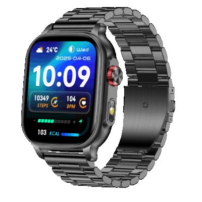 China Support OEM & ODM | IP68 Waterproof Smart Watch with 24/7 Health Monitoring and 2.01-inch HD Screen for sale