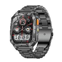 China Support OEM & ODM | 1400mAh Battery IP68 Waterproof Tactical Smart Watch with 2.01-inch HD Screen and Bluetooth Calling for sale