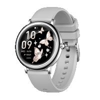 China Support OEM & ODM | Slim Metal Mesh Ladies Fitness Watch with AMOLED Clear Round Screen, BT5.2 Hands-Free Call, and IP68 Waterproof for sale