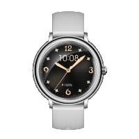 China Support OEM & ODM | Slim Metal Mesh Ladies Fitness Watch with AMOLED Clear Round Screen, BT5.2 Hands-Free Call, and IP68 Waterproof for sale