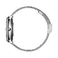China Support OEM & ODM | Slim Metal Mesh Ladies Fitness Watch with AMOLED Clear Round Screen, BT5.2 Hands-Free Call, and IP68 Waterproof for sale